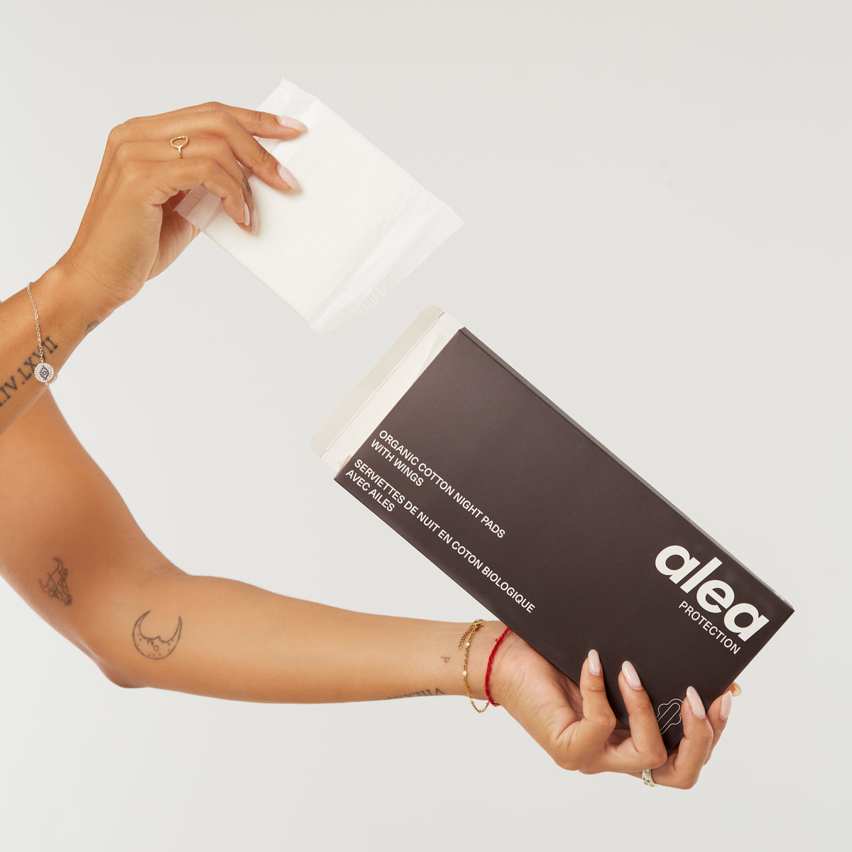 Organic Cotton Night Pads | Biodegradable & Safe | Alea Protection
