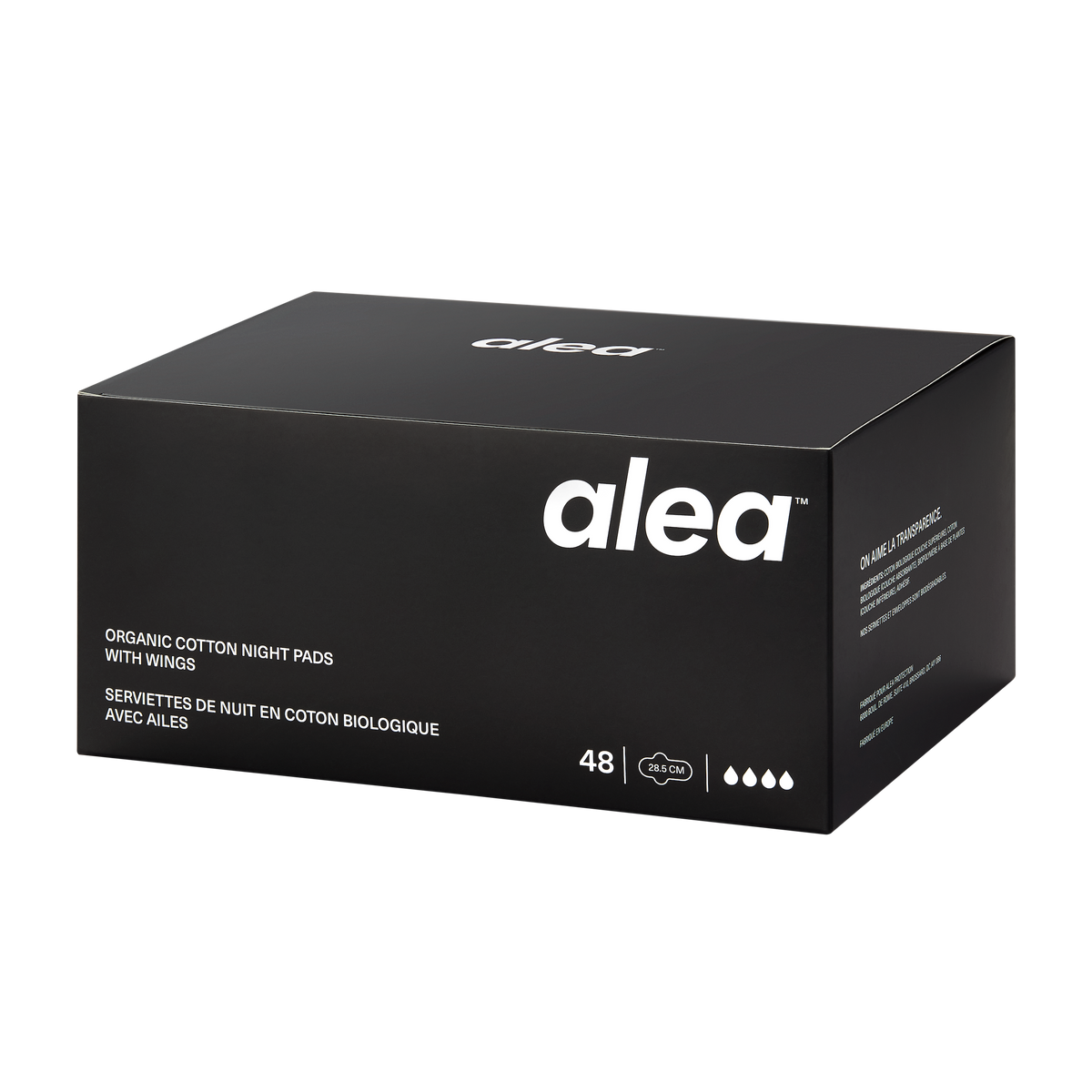 Organic Cotton Night Pads | Plastic-Free & Biodegradable | Alea Protection